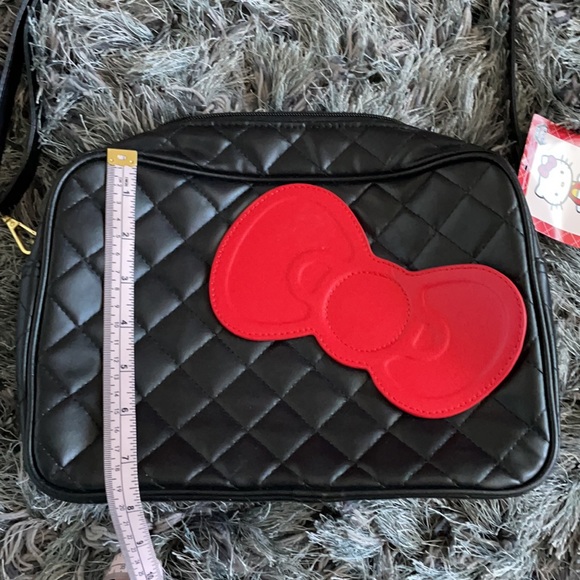 Hello Kitty | Bags | Hello Kitty Crossbody Bag With Red Bow | Poshmark